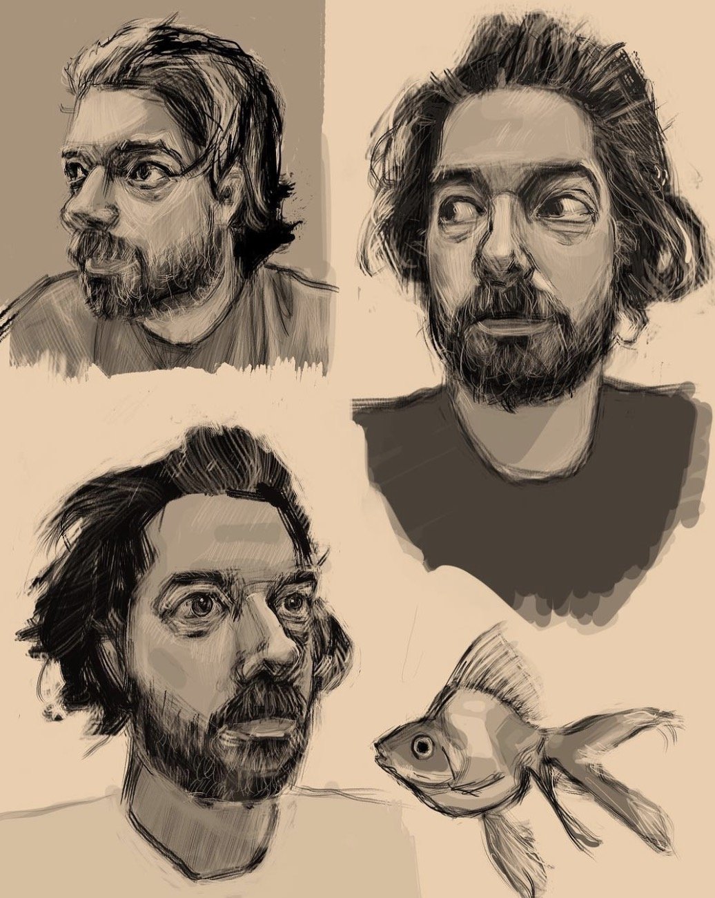 Aesop Rock Drawings - Crosstown Vibes