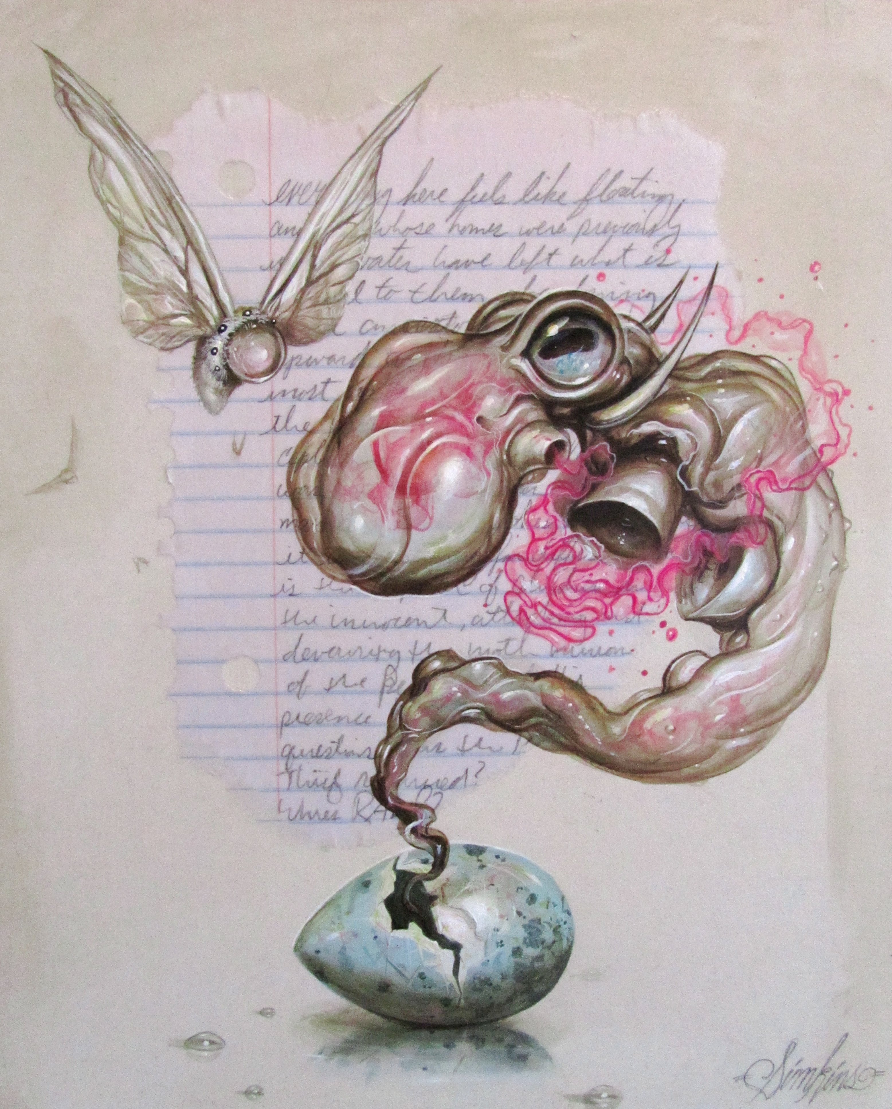 Greg Simkins Paintings & Sketches - Crosstown Vibes